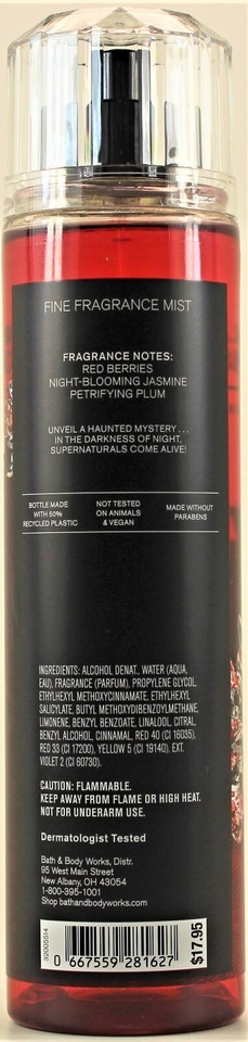 Bath & Body Works VAMPIRE BLOOD Fine Fragrance Body Mist Spray 8Oz | eBay
