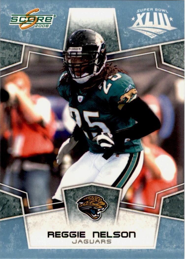 2008 Score - Reggie Nelson #146 Super Bowl Xliii /250 for sale online ...