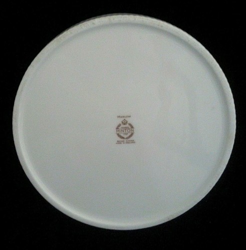Marlow Minton England 1793 Bone China Wine Bottle Coaster 5-1/4" | eBay