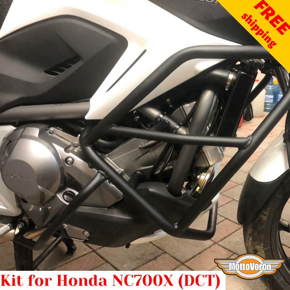 For Honda NC700X Engine guard NC700X DCT Rear rack for Monokey Crash ...