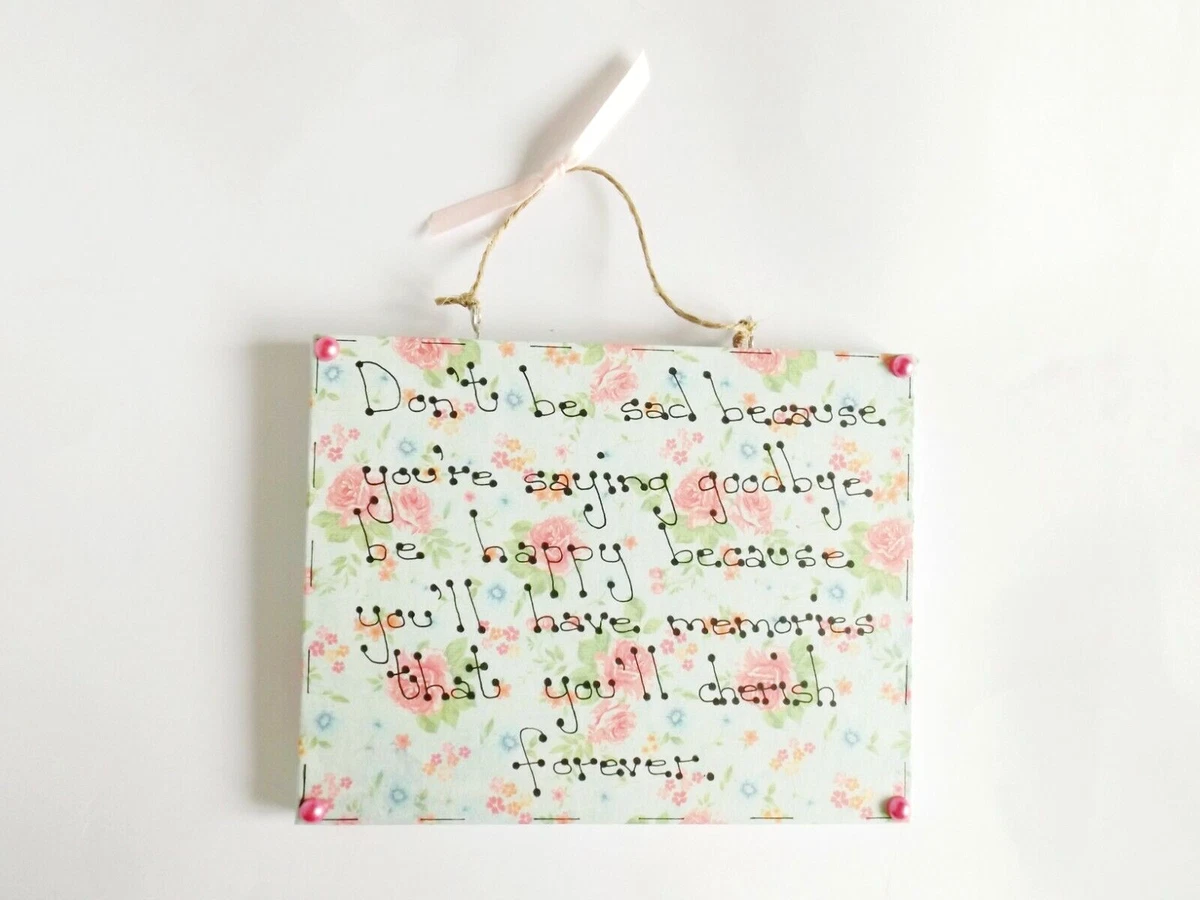 Saying Goodbye Sad Quotes