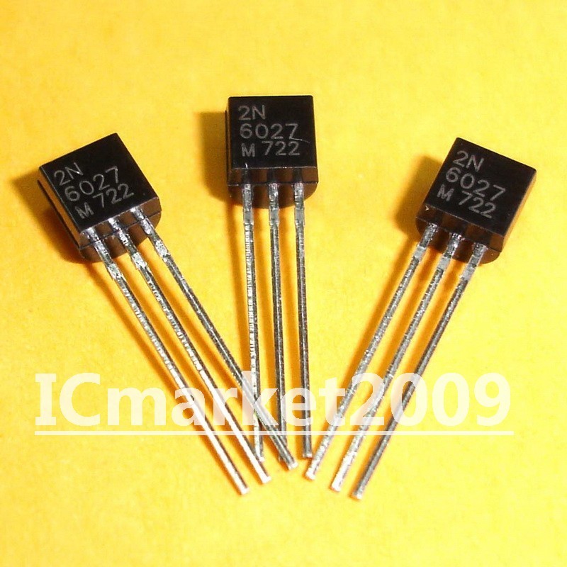 50 PCS 2N6027 TO-92 2N 6027 Programmable Unijunction Transistor Chip | eBay