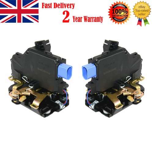 2X Rear Door Lock Latch Actuators for VW Golf V Touareg 7L Jetta III IV ...
