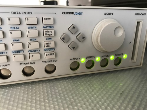 HP / AGILENT 81110A with two 81112A Output Module 330 MHz Pulse Signal ...