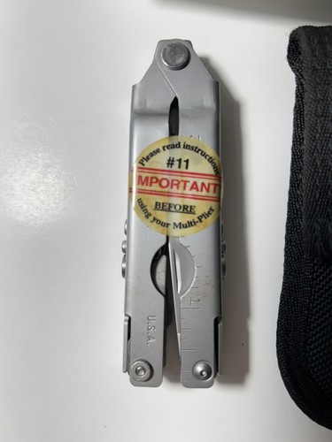 VINTAGE GERBER Multi-Lock Multi-Plier Pocket Tool Kit NOS w/ Nylon ...