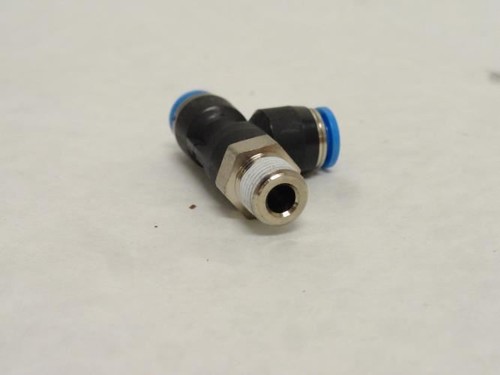 209668 New-No Box Festo QSTL-1/8-6 Lot-3 T-Fitting 153118 6mm Tube x R1 ...