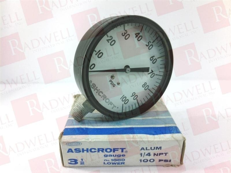 ASHCROFT 35W1005-H-02L-100 / 35W1005H02L100 (NEW IN BOX) | eBay