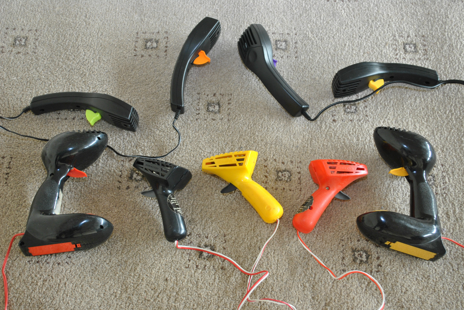 Scalextric Hand Throttle Gun Controller colours sport analogue micro ...