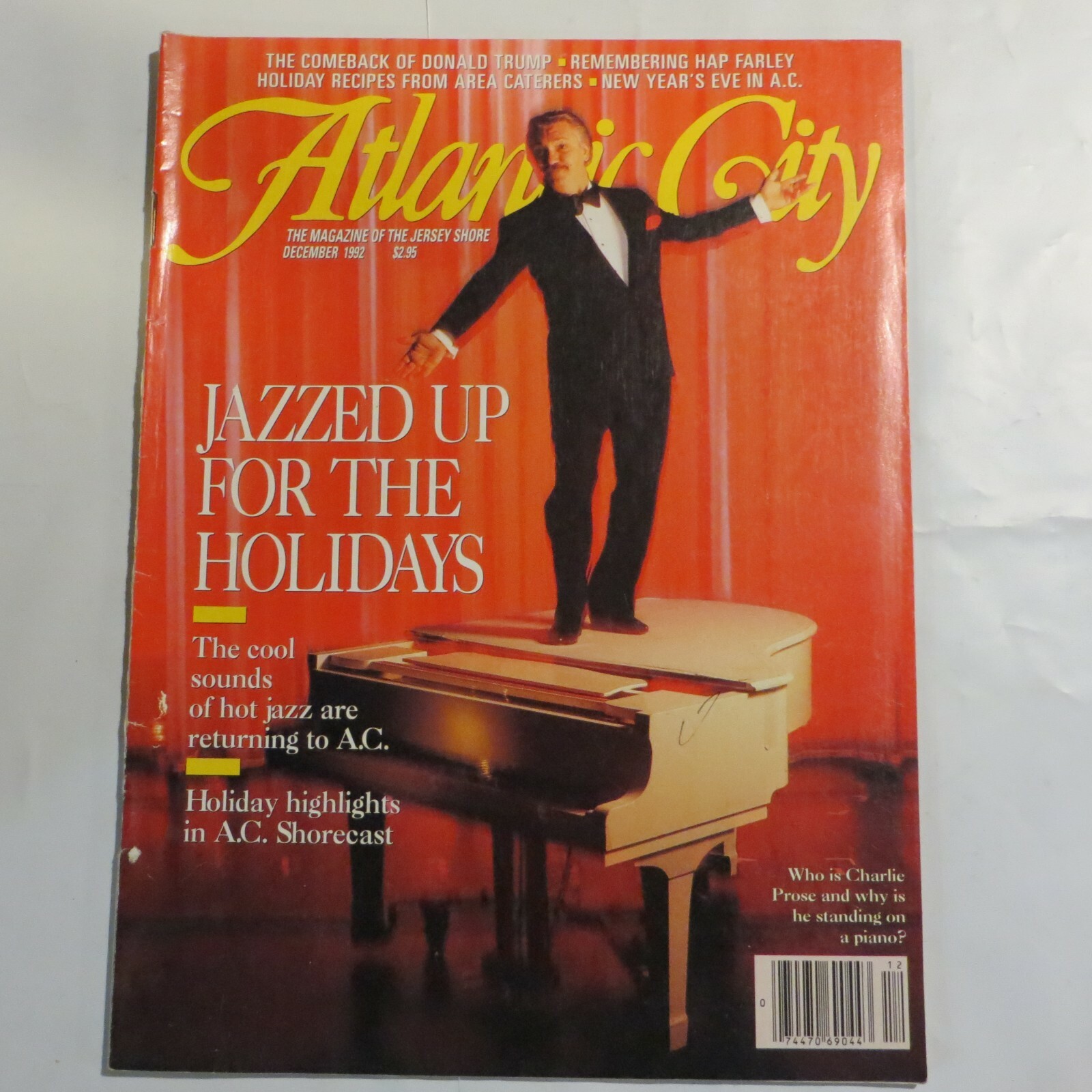 Atlantic City December 1992 Jersey Shore Donald Trump Come Back Charlie ...