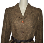 PETITE SOPHISTICATE NEW SIZE 6 S SMALL BROWN GOLD COAT JACKET BLAZER | eBay