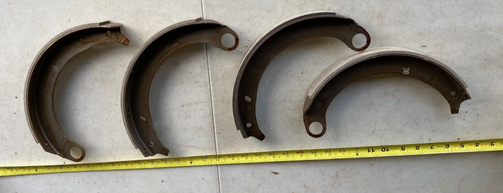 1939 1940 1941 1942 1943 1944 1945 194Ford Mercury Brake Shoe Set 4 | eBay