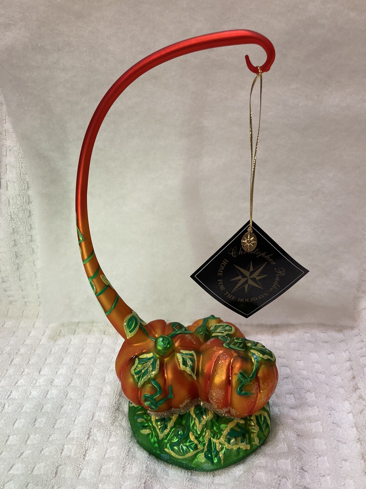 Christopher Radko “Harvest Bounty” Halloween/Thanksgiving Stand RARE ...