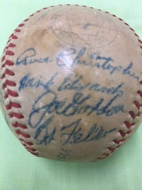 1948 Cleveland Indians World Series Champs Team Signed Baseball | eBay