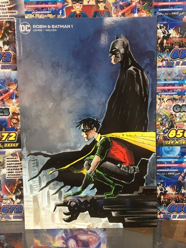 ROBIN & BATMAN #1 JEFF LEMIRE VARIANT DC COMIC | eBay
