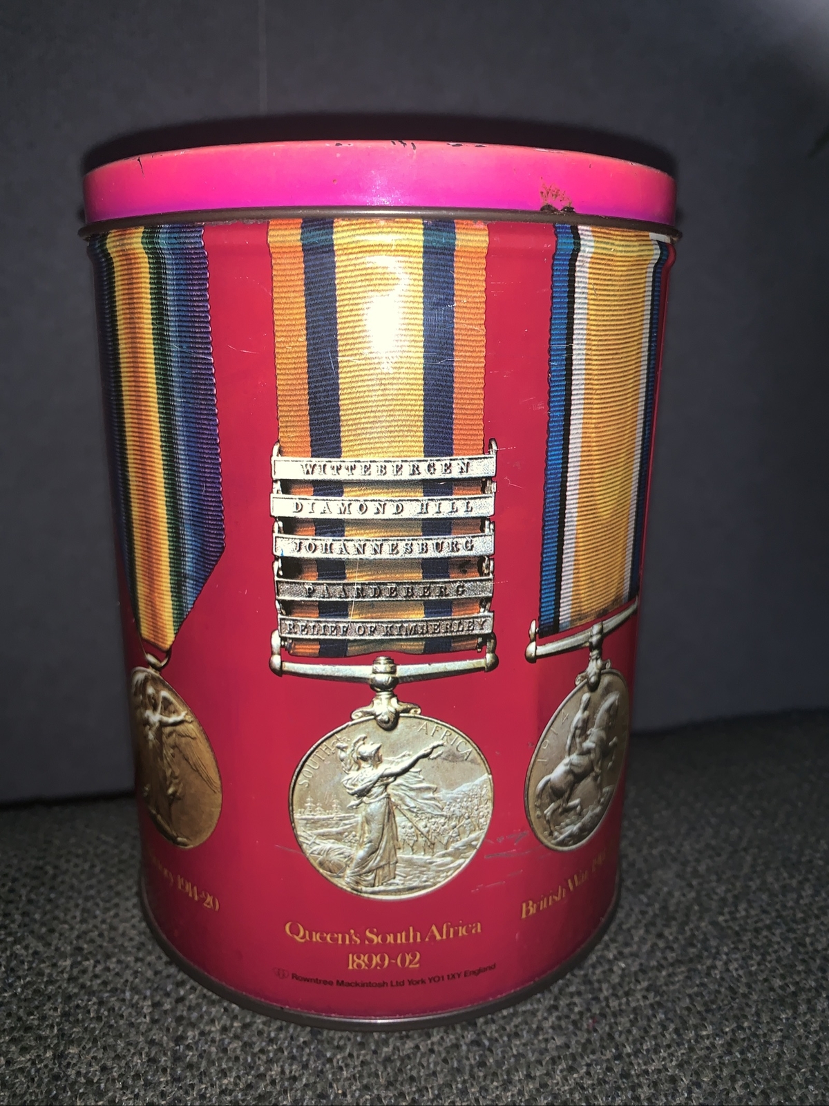 Mackintosh’s Quality Street Tin WW1 Medals Rare Decretive Home Decor ...