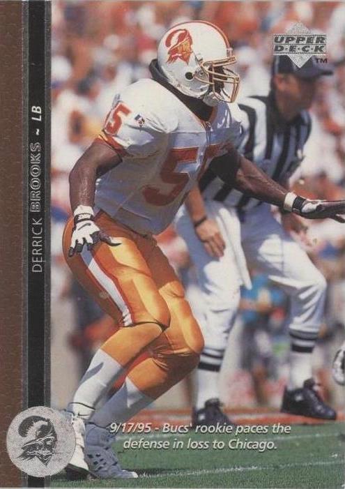 1996 Upper Deck - Derrick Brooks #296 for sale online | eBay