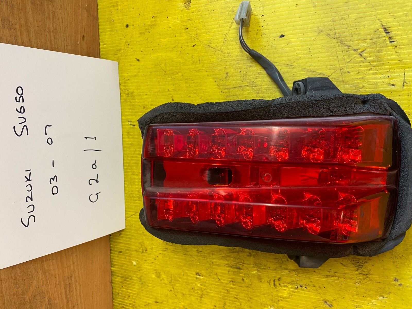 SUZUKI SV650 REAR BACK LIGHT K4 - L2 BREAKING SPARES | eBay