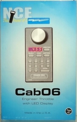 NCE Wireless Cab06 Engineer Throttle LED Display Code 8150-556 | eBay ...