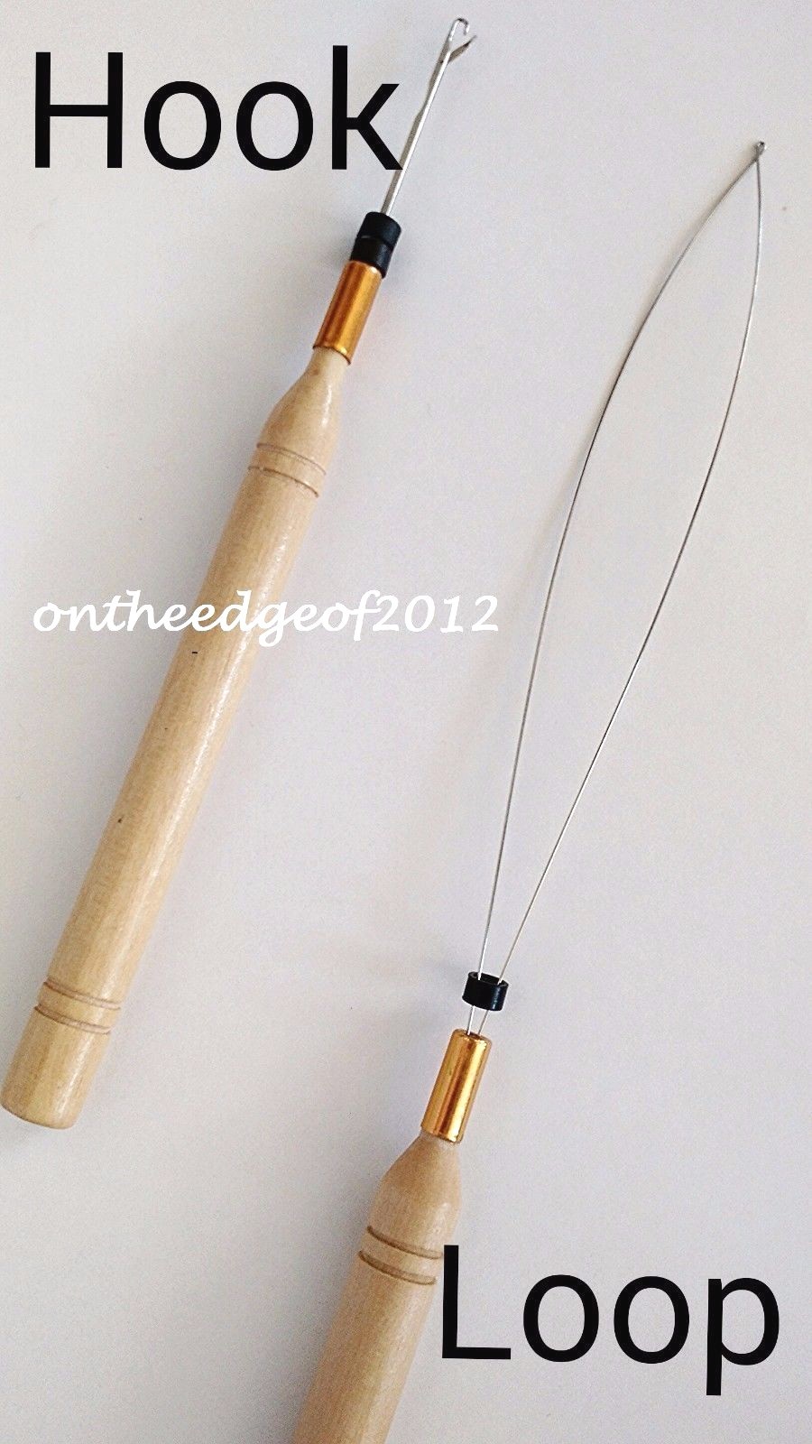 Micro Ring Beads Hair Extension Tool Loop Threader/Hook needle I-TIP ...