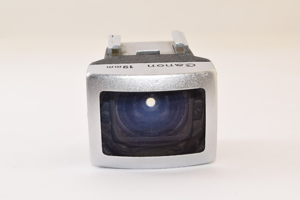 CANON 19MM FINDER EXTERNAL VIEWFINDER RANGEFINDER 24X36 MM CAMERA ...