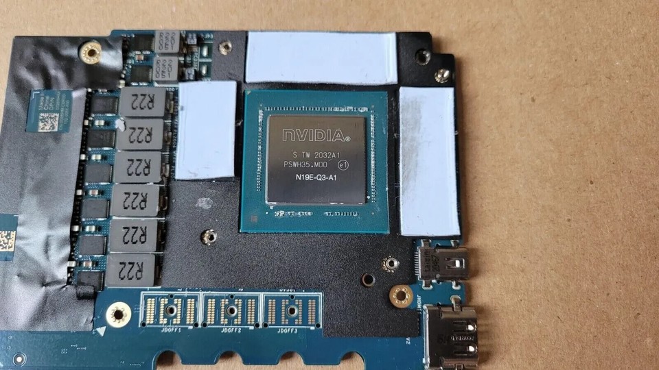 Dell Precision 7750 NVIDIA Quadro RTX 4000 8GB GDDR6 Video Card N19E-Q3 ...