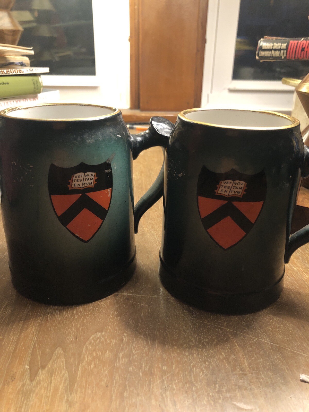 Pair Of 2 Antique Vintage PRINCETON UNIVERSITY STEIN MUGS | eBay