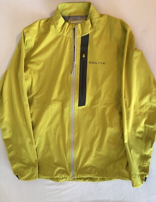 GoLite Men’s Logo Outdoors Hiking Zip Up Rain Jacket Medium | eBay