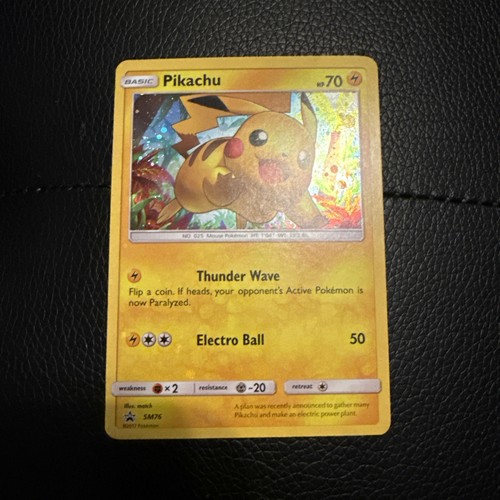 Pokemon Pikachu SM76 Black Star Promo Holo | eBay