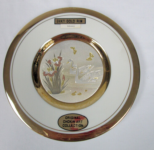 Fine China Dynasty Gallery Original Chokin Collection 24k Gold Rim Mini ...