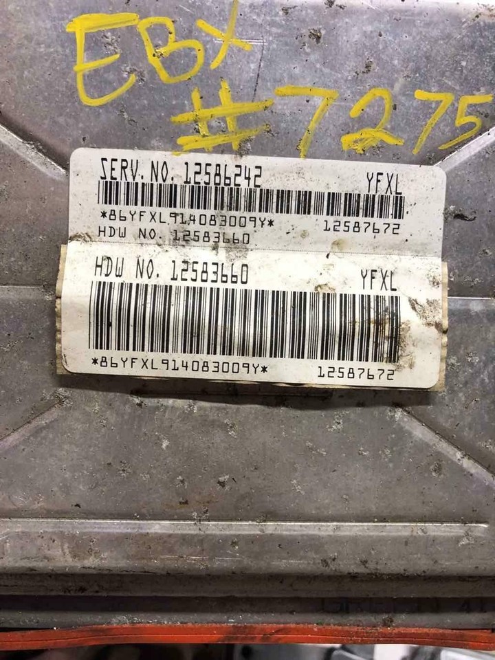 2004 GMC YUKON XL ENGINE CONTROL MODULE # 12586242, 12583660 | eBay