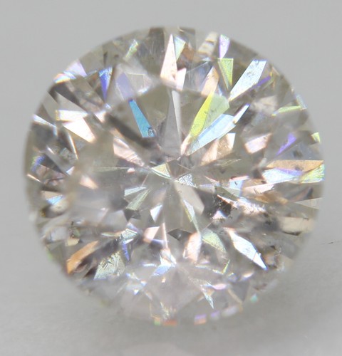 Certified 1.01 Carat G SI2 Round Brilliant Natural Mined Loose Diamond ...