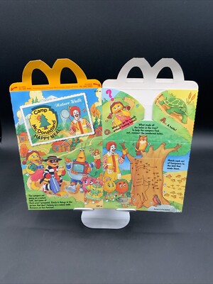 1989 McDonalds Happy Meal box - Camp McDonaldland Nature Walk 1989 | eBay