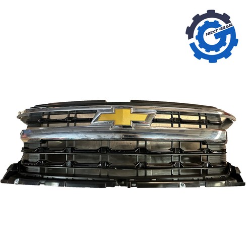 OEM GM Grille Grill Bumper Chrome 2022-24 Chevrolet Silverado 1500 ...