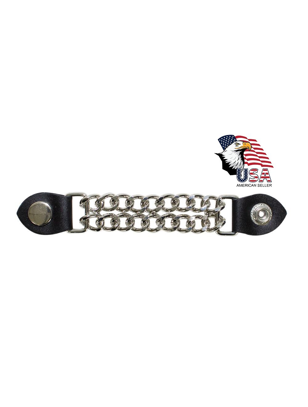 Vest Extenders - Plain Silver Snap Button | eBay