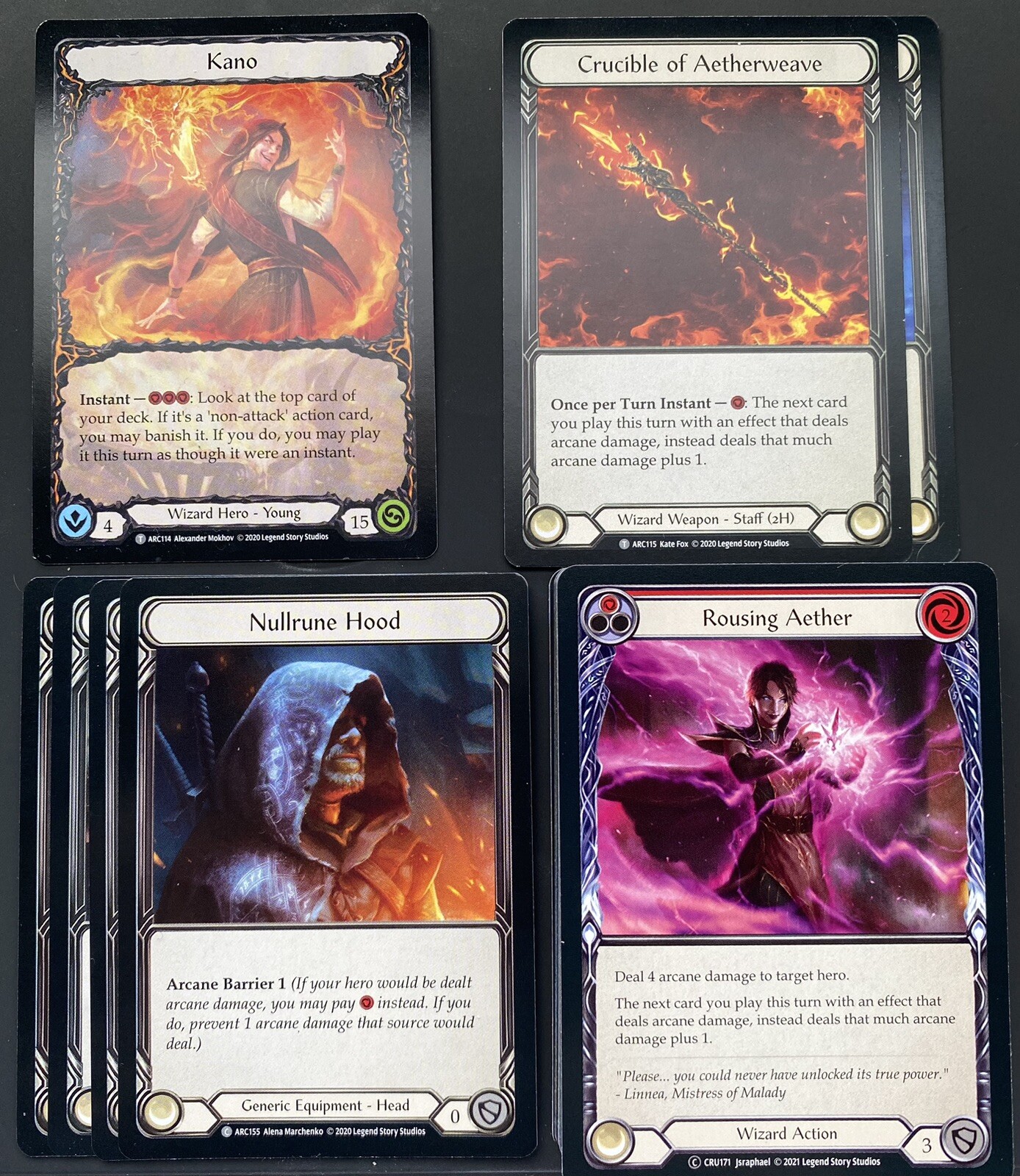 Flesh and Blood TCG: Kano 40-card Wizard Blitz Deck | eBay