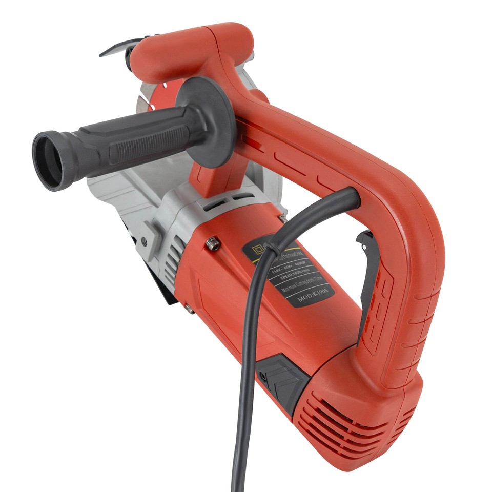 Electric Concrete Saw Slotting Machine Single-chip Concrete Cutting ...