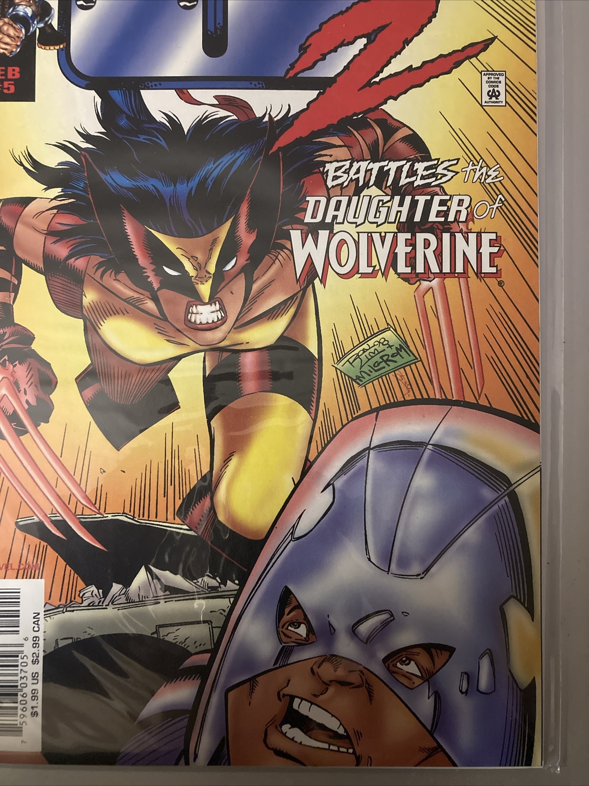 J2 #5. First Appearance Of Wild Thing (Rina Logan). Marvel Comics. | eBay