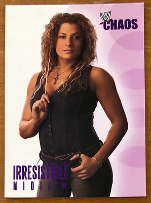 NIDIA "WWE CHAOS" 2004 FLEER TRADING CARD, EXCELLENT CONDITION! | eBay