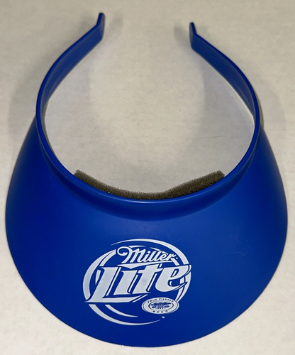 Miller Lite Promo Beer Golf College Party Visor Hat Foam Comfort 1990's ...
