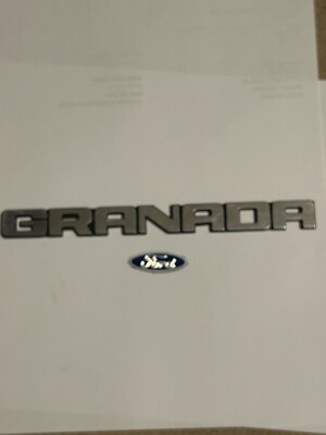 New Ford Granada MK2 Boot Badge Rear 2.8 Ghia Genuine | eBay