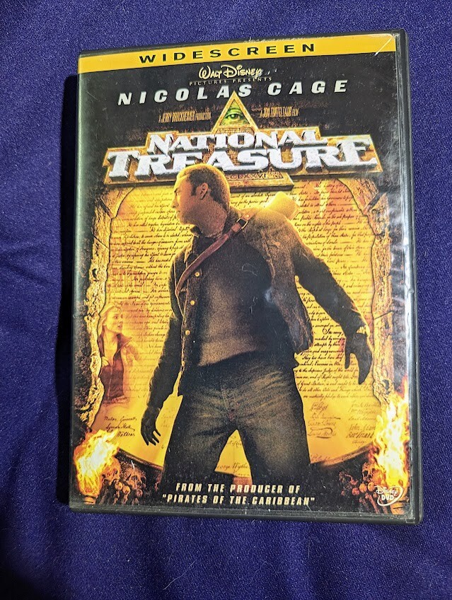 National Treasure (DVD, 2004, Widescreen) 786936242928 | eBay