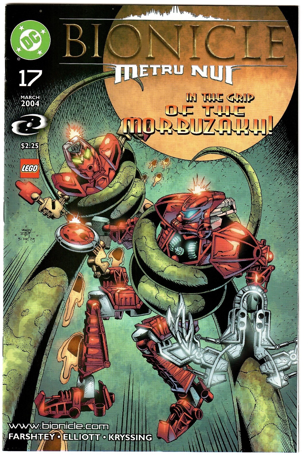 Bionicle 17 DC 2004 VF NM Lego Technic Toys | eBay