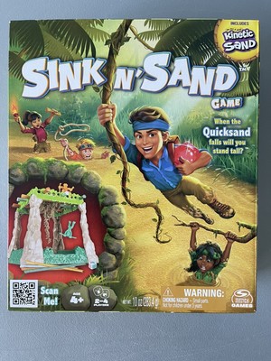 Sink N' Sand Game with Kinetic Sand for kids or adults. Brand New in ...