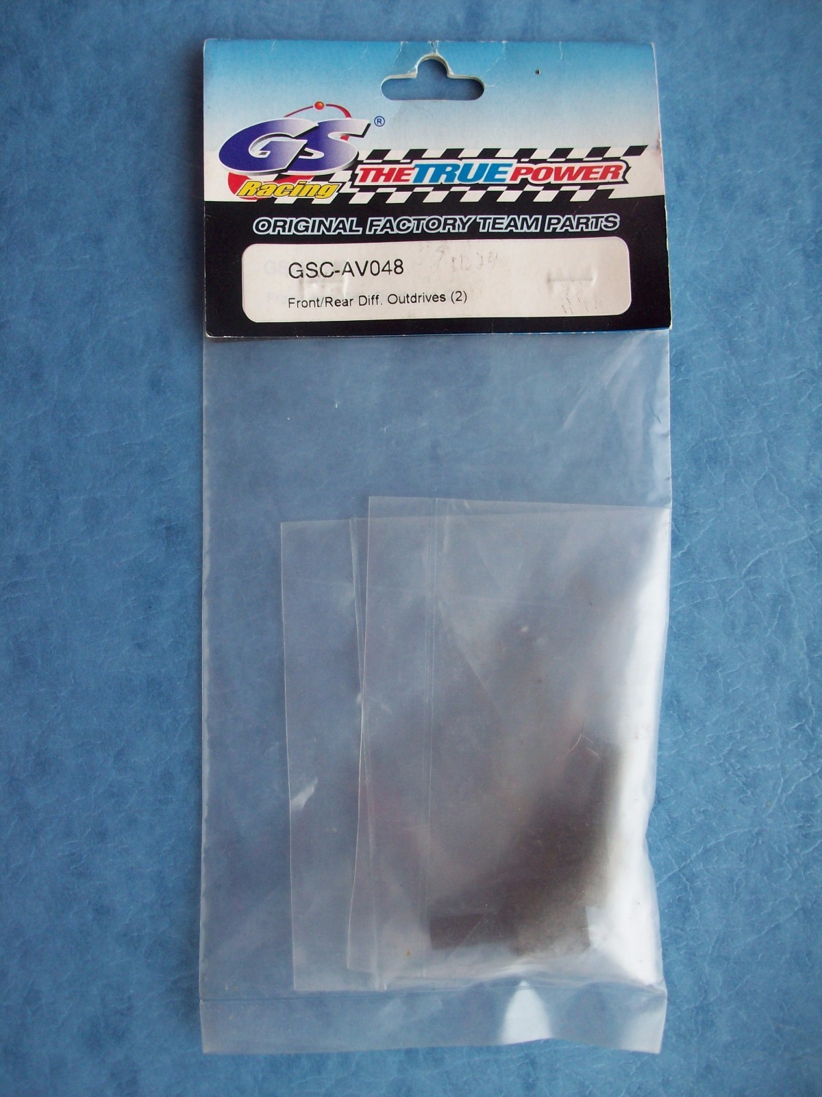 GS RACING 48 RARE FRONT/REAR DIFFERENTIAL OUTDRIVES (2) GSC-AV048 ...