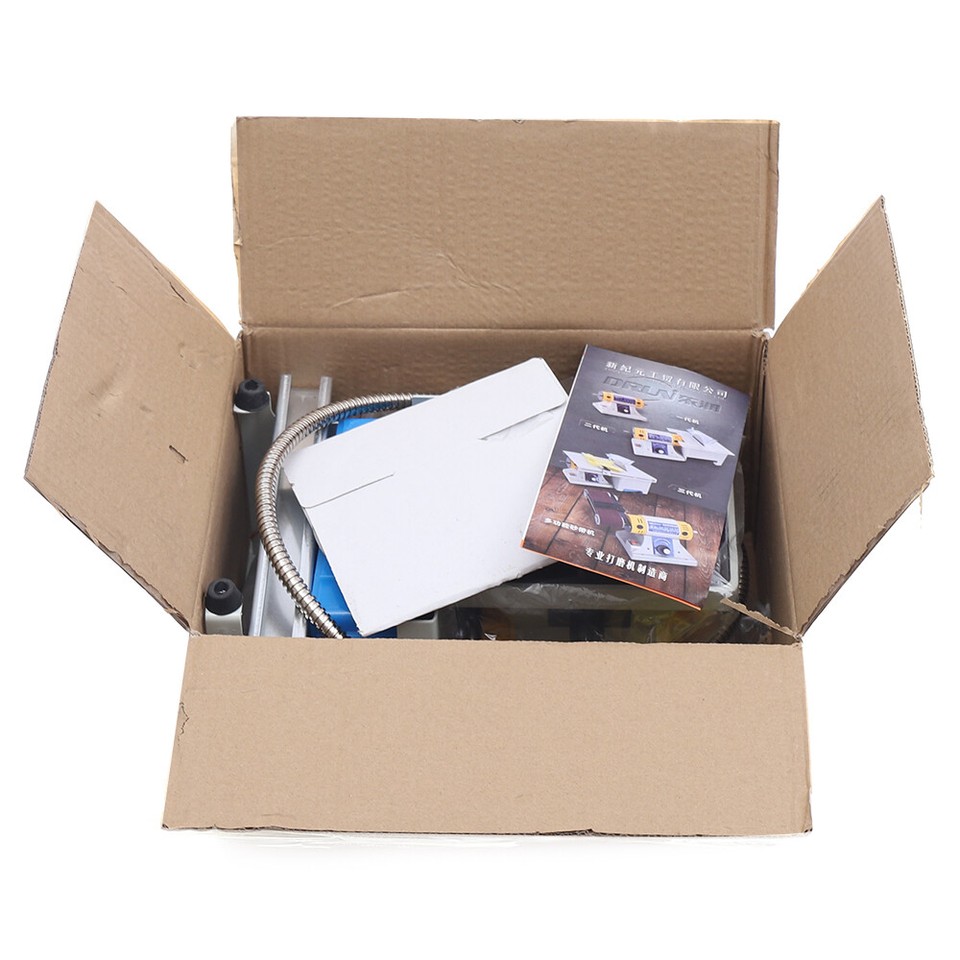 Mini Table Rock Saw Gem Polishing Grinder Machine 750W Jewelry Lapidary ...