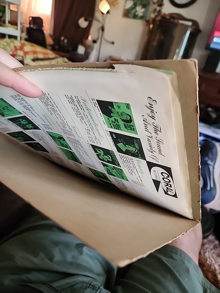 The Chirping Crickets Buddy Holly 1957 LP Vinyl Record Coral CRL Maybe ...