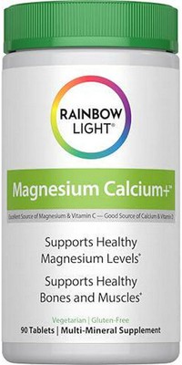 Rainbow Light, Magnesium Calcium Plus, 90-Count | eBay