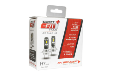 J.W. Speaker Direct Fit Plus - 12V LED Headlight Bulb Kit (Pair) 5700K ...