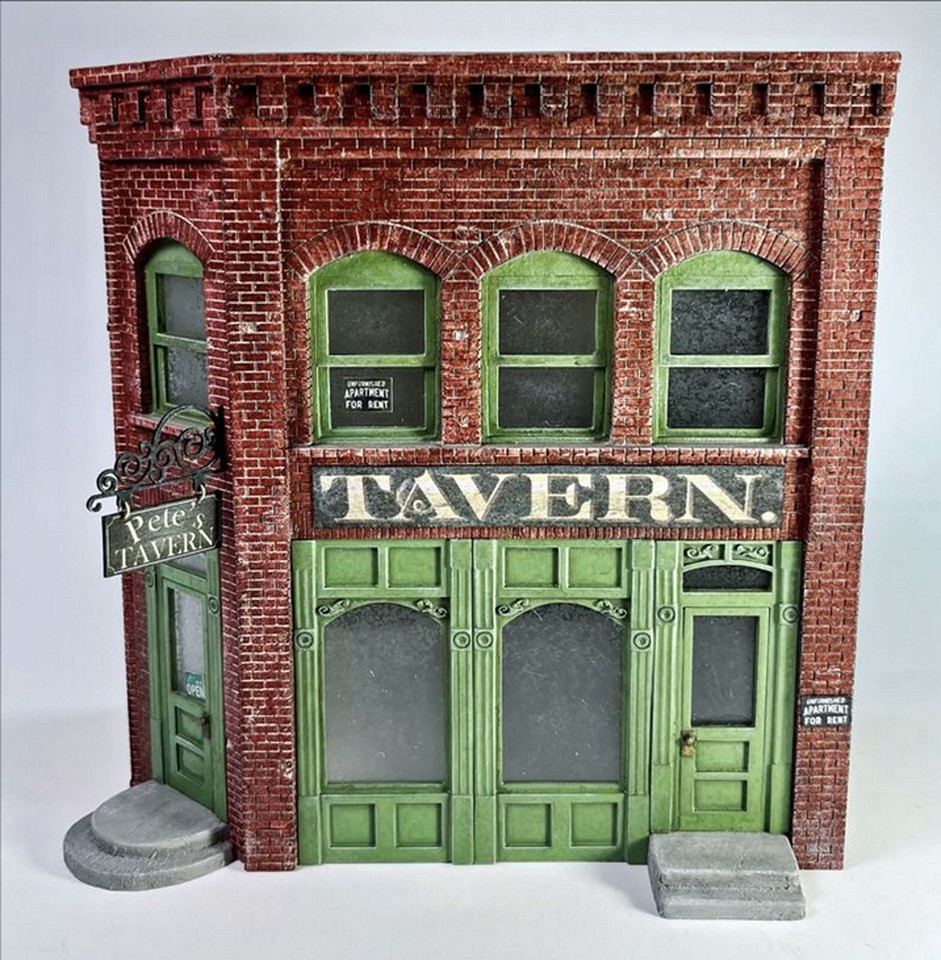 PETE'S TAVERN O On3 ON30 Model Railroad Structure Unpainted Resin KIT ...