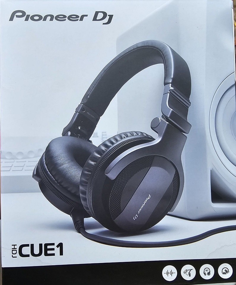 PIONEER DJ HDJ-CUE1 DJ HEADPHONES (DARK SILVER) | eBay